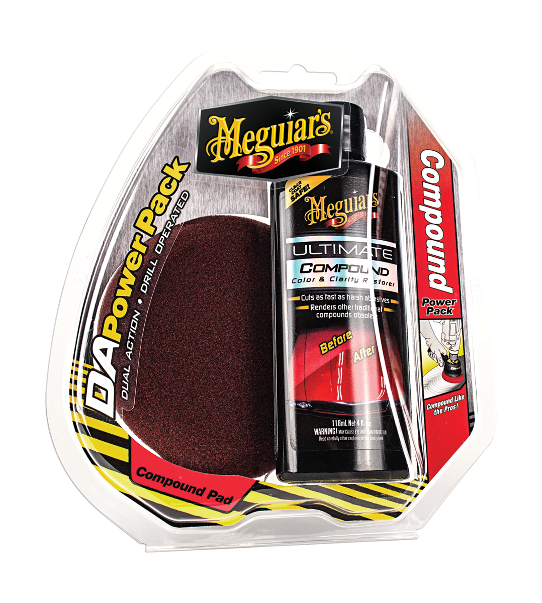 DA Power Pack Compound-Lager/restsalg - Meguiar's Danmark